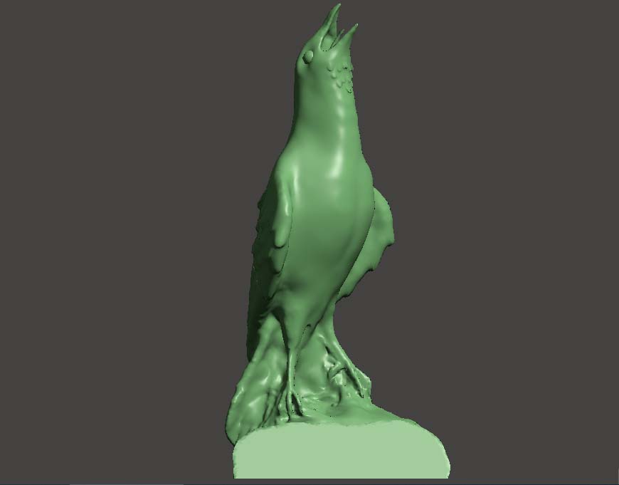 STL file Oriental Magpie aka Kacer 🎨・3D printer design to download・Cults