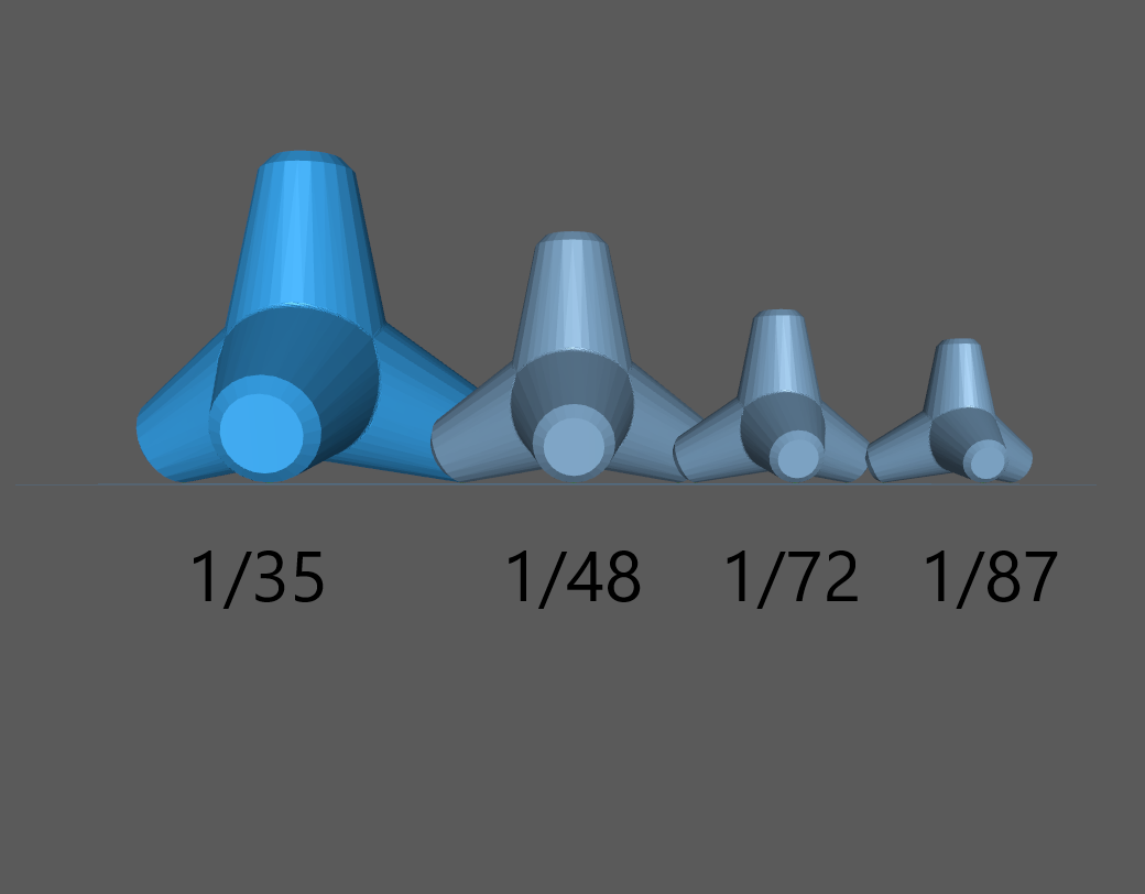 STL file Tetrapod 10 Tons (1/35 scale)・Design to download and 3D print ...