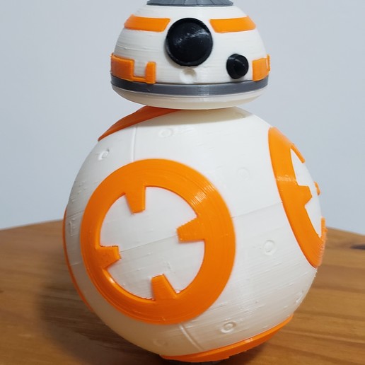 3D printed BB8 Droid - Star Wars: The Force Awakens • made with CR-10 ...