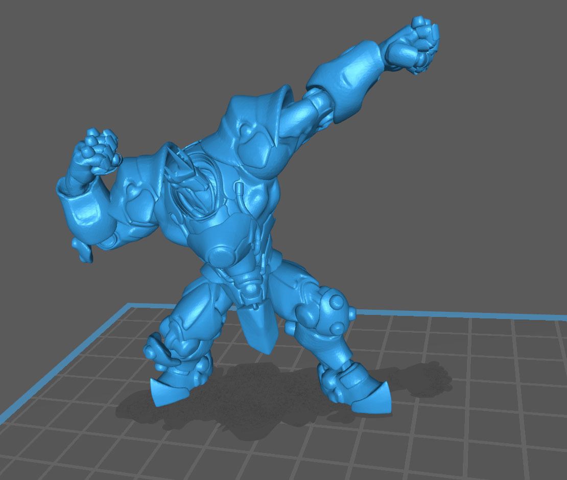 STL file Reinhardt - Overwatch・3D printable model to download・Cults