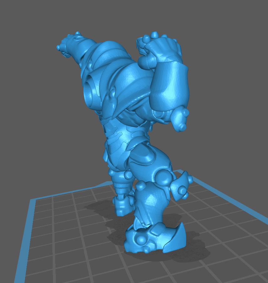 STL file Reinhardt - Overwatch・3D printable model to download・Cults