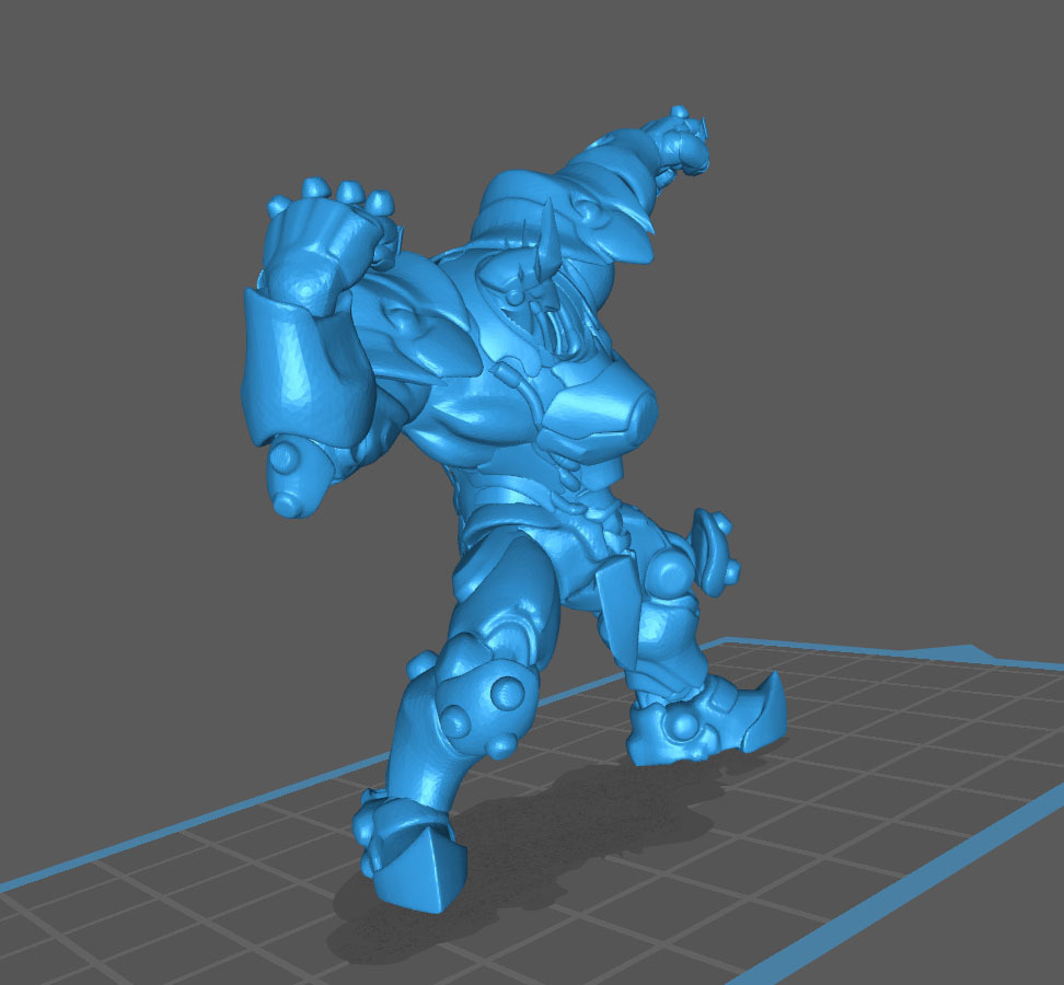 STL file Reinhardt - Overwatch・3D printable model to download・Cults