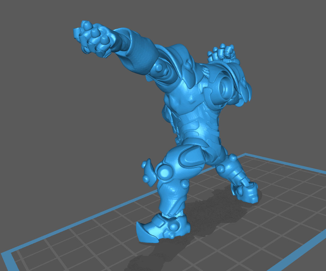 STL file Reinhardt - Overwatch・3D printable model to download・Cults
