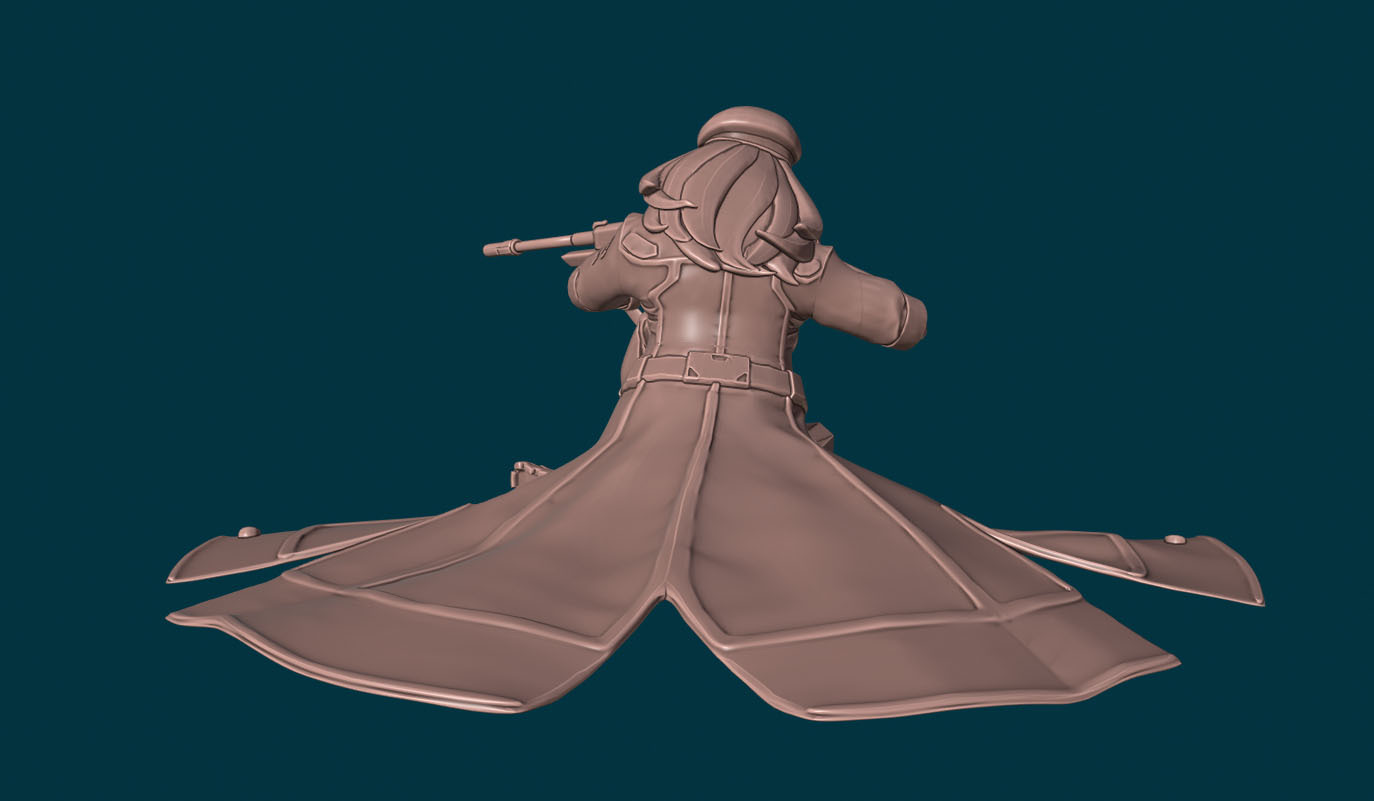 STL file Ana Captain Amari - Overwatch 🎲・Template to download and 3D ...