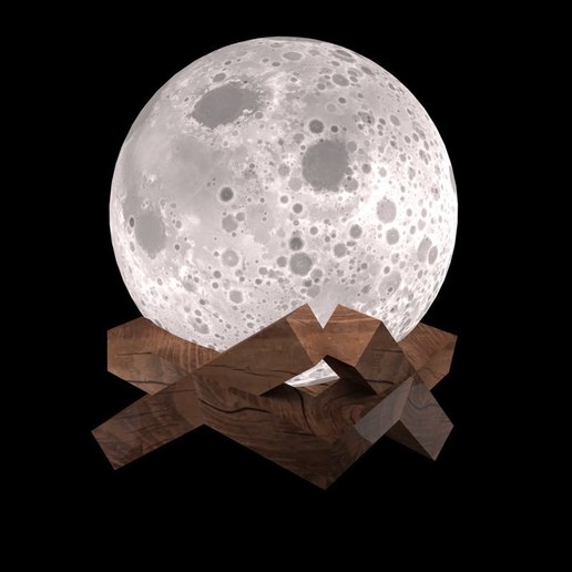 Download free 3D printing files Lamp -Moon ・ Cults