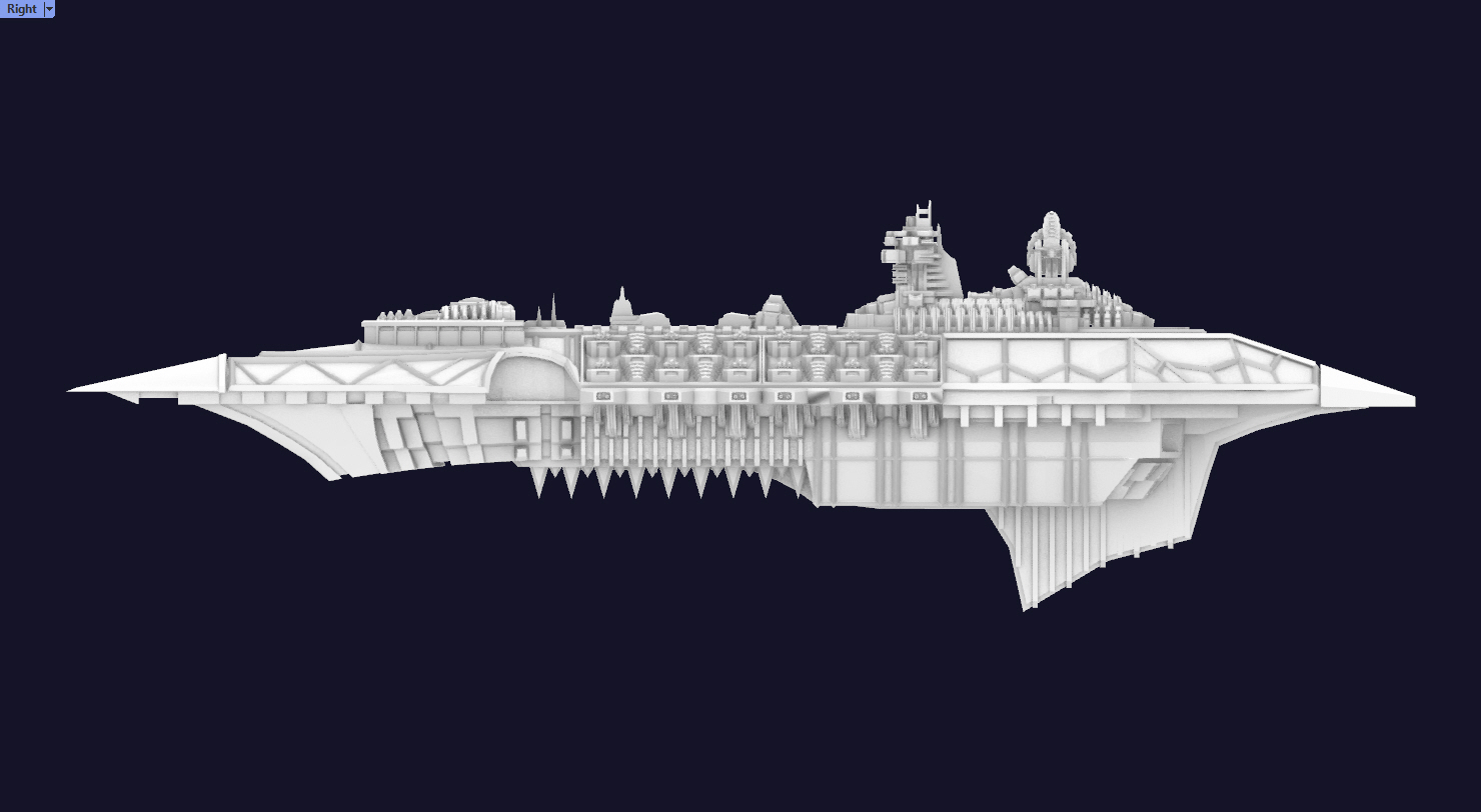 STL file BFG Chaos Cruisers・3D printing model to download・Cults