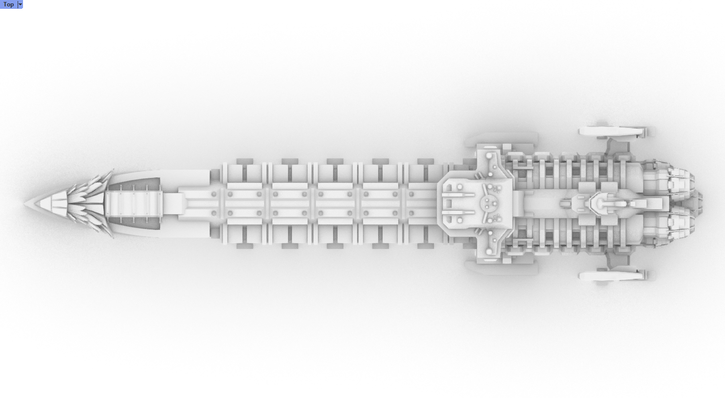 STL file BFG Imperial Falchion Escort・3D printable model to download・Cults