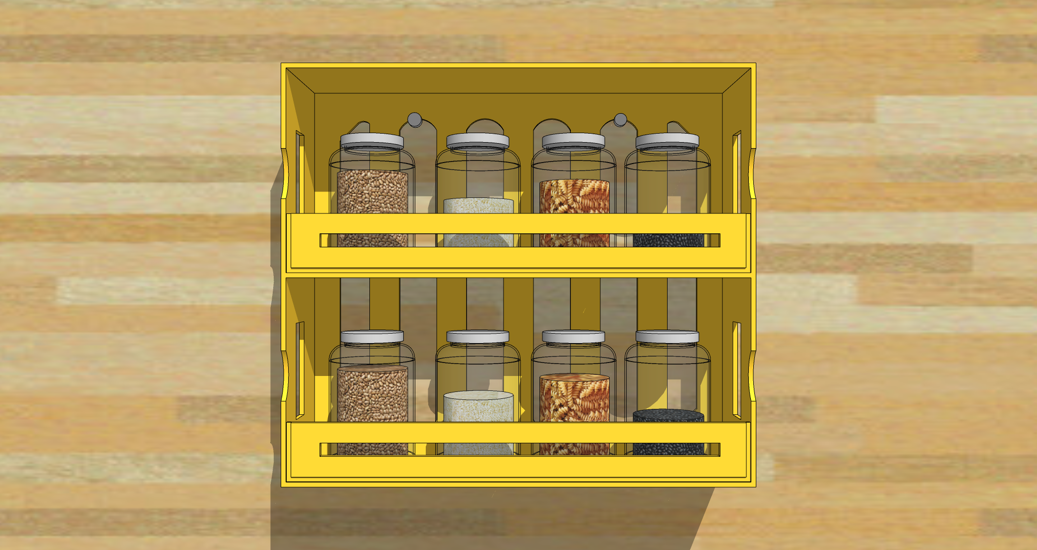 Free STL file Condiment Wall Stand・3D printable design to download・Cults