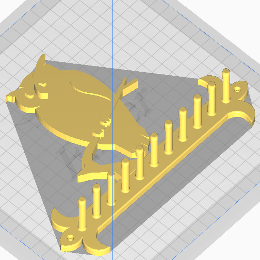 Free STL file Key hanger・3D printing design to download・Cults