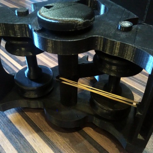 Download free 3D printing templates Spool holder with filament level ...