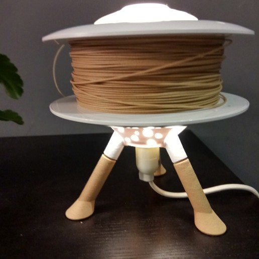 Download STL files Spool lamp ・ Cults