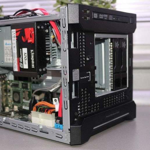 Download free SCAD file HPE ProLiant MicroServer Gen8 2x 2.5" HDD ...