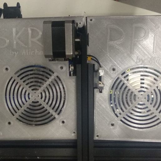 Download free 3D printer designs Ender 3 Bigtreetech SKR 1.3 + Mini 1.1 and Raspberry Pi 3 Case ...