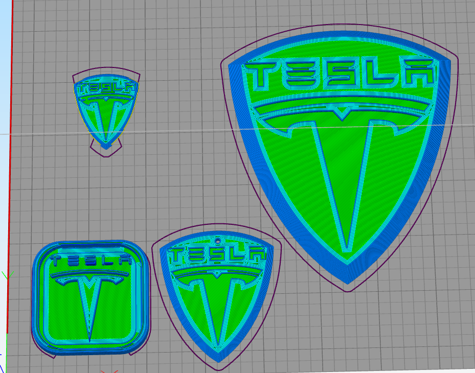 Free STL file Tesla Logo 👽・3D printing design to download・Cults