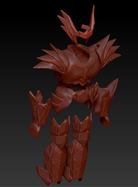 OBJ file saint seiya vintage , odin asgard, knight of the zodiac・3D ...