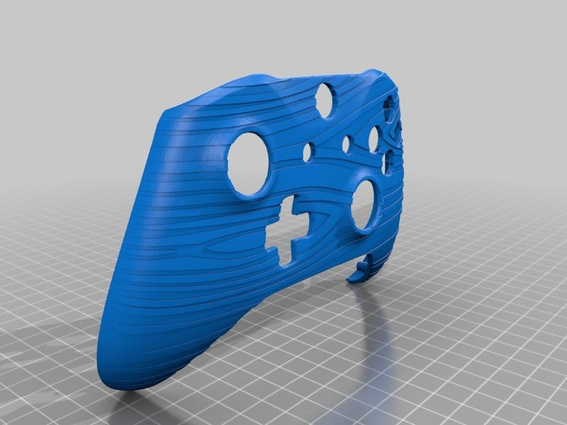 Бесплатный STL файл Xbox One S Custom Controller Shell: Wood Grain ...