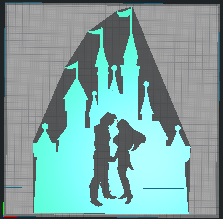 STL file Castle castel disney pocahontas - 2D・3D print object to ...