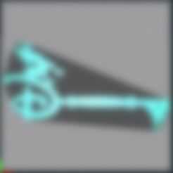 Download STL file Tarzan Key - Clef Tarzan - key Tarzan - Disney ...