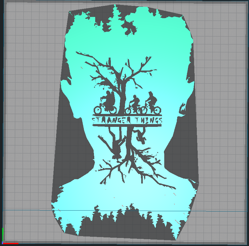 STL file Stranger things - 2D・3D printable model to download・Cults