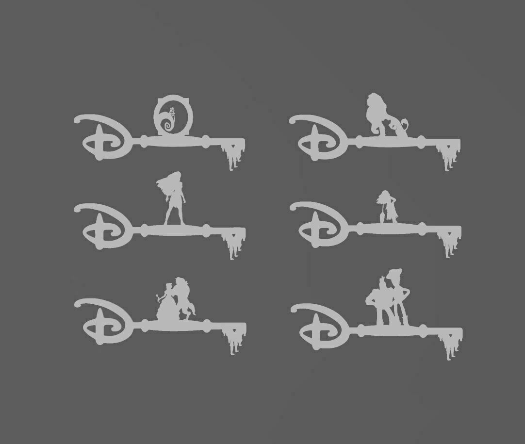 STL file Lot - Keys disney - disney key・3D printable model to download ...
