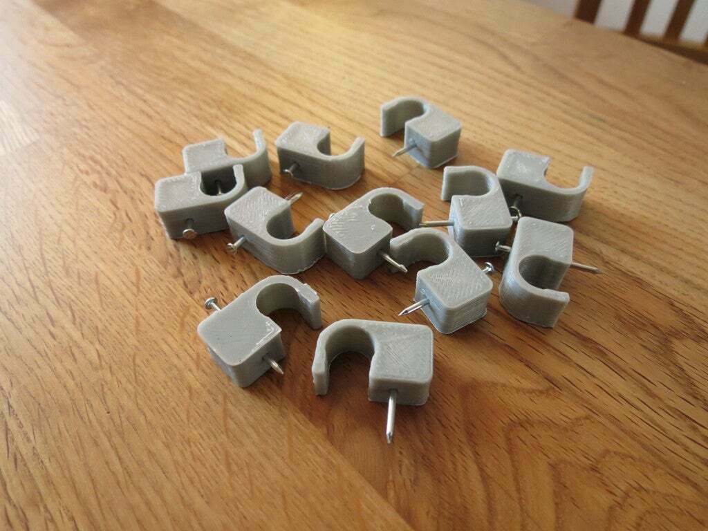 Free STL file 10mm cable clip・Template to download and 3D print・Cults