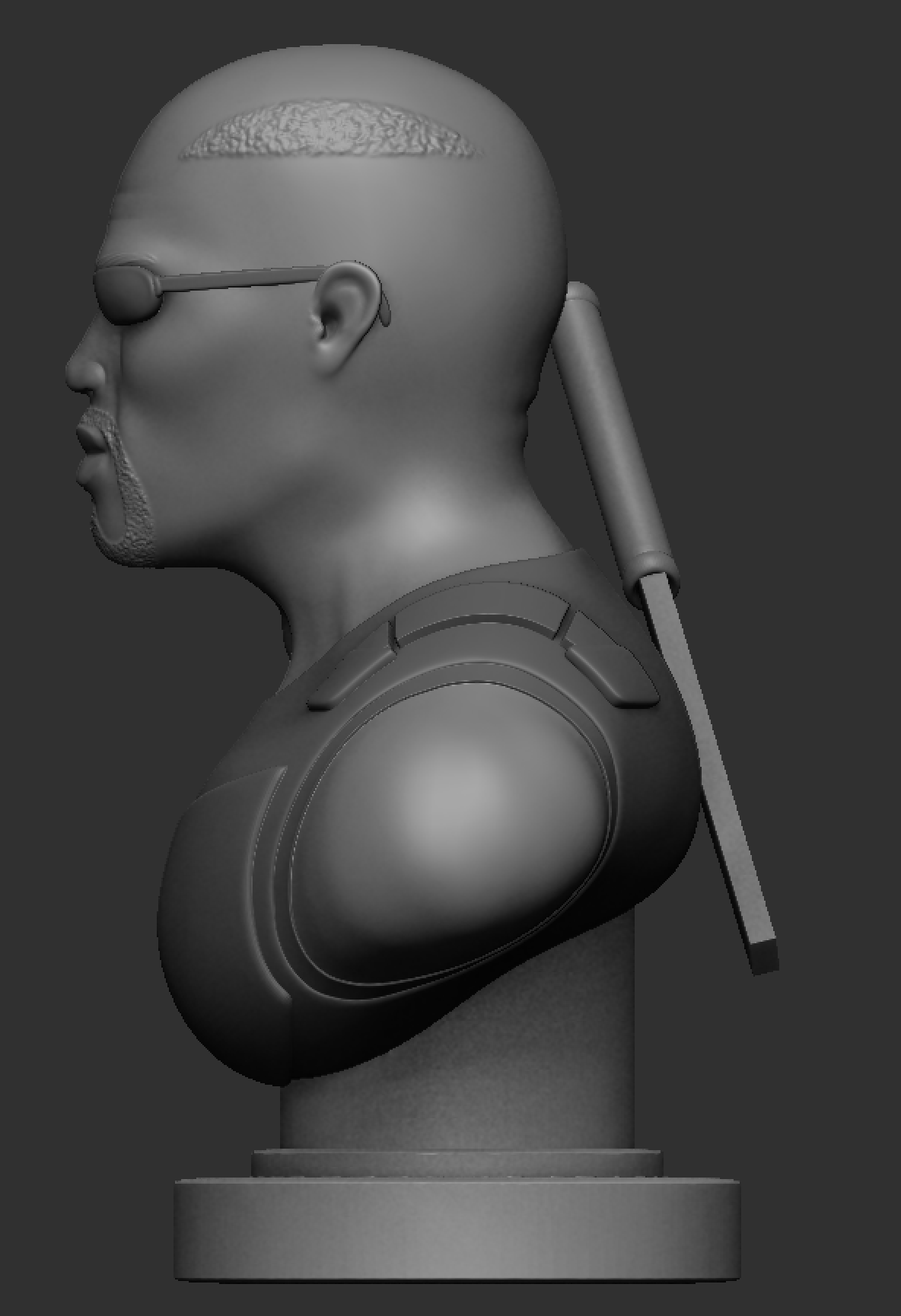 OBJ file Blade Bust・3D printing design to download・Cults