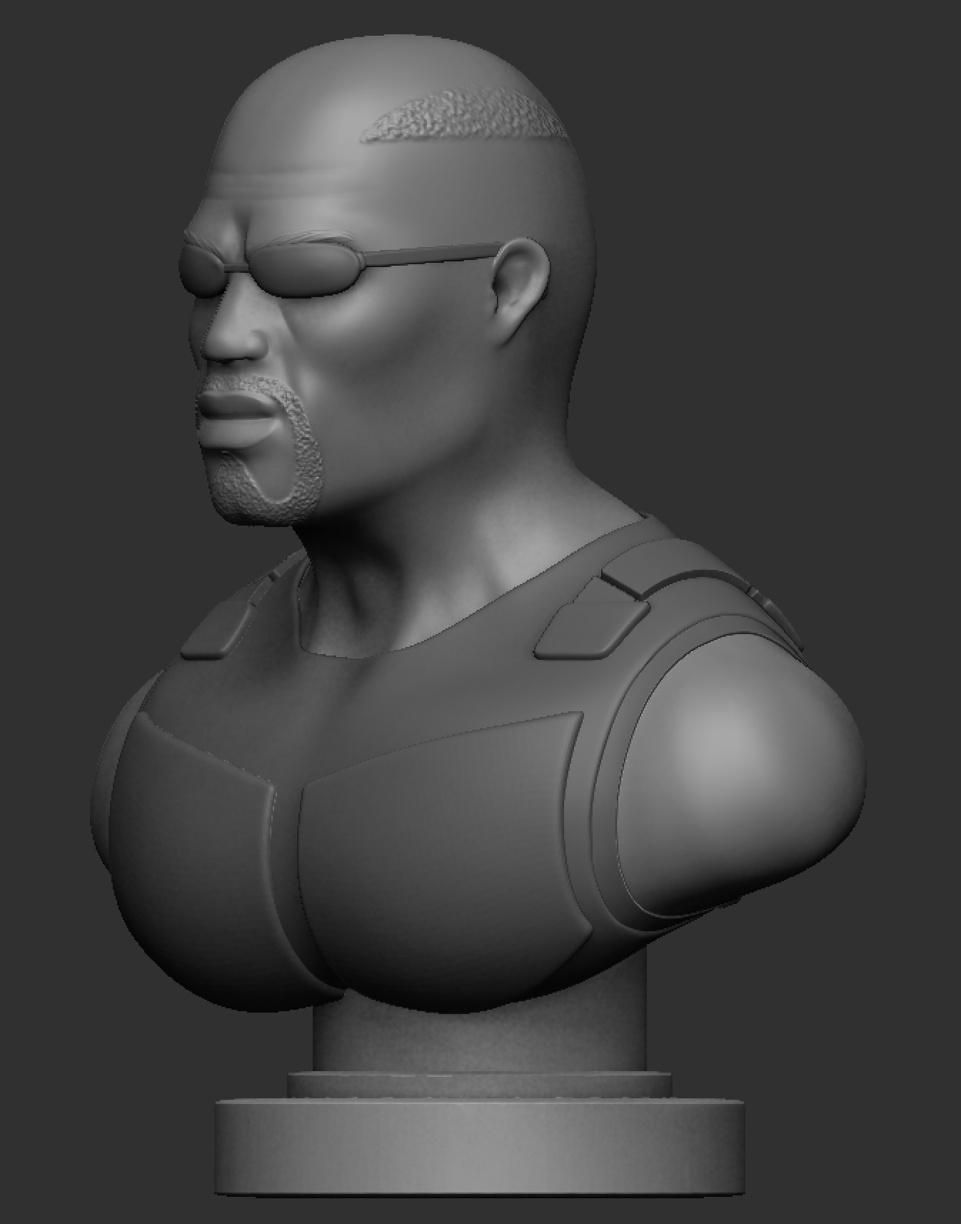 OBJ file Blade Bust・3D printing design to download・Cults