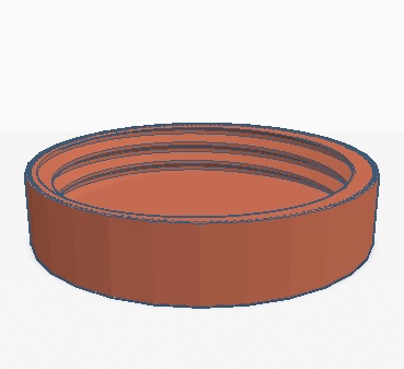 Download STL file large container with threaded lid • Model to 3D print ...