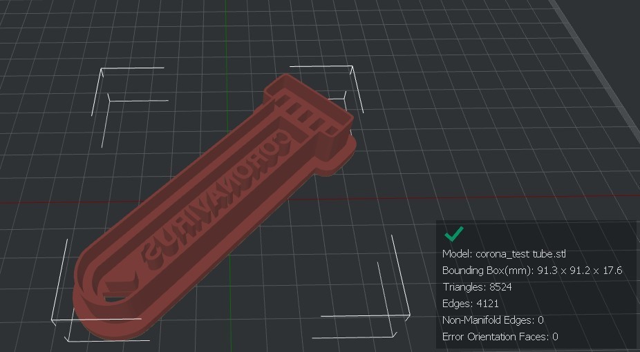 STL file Covid test tube_cookie cutter・3D printing idea to download・Cults