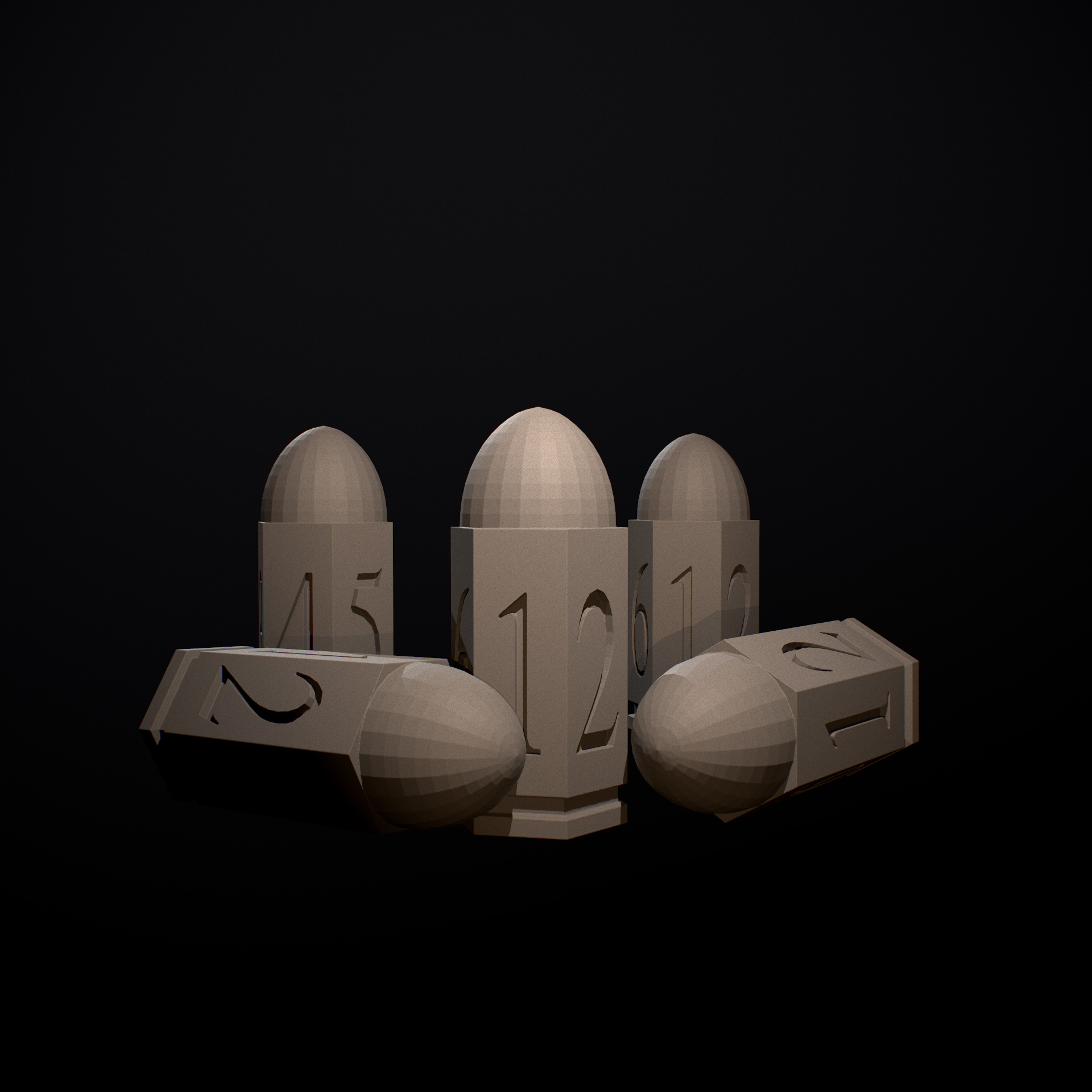 STL file Bullet says・3D print design to download・Cults