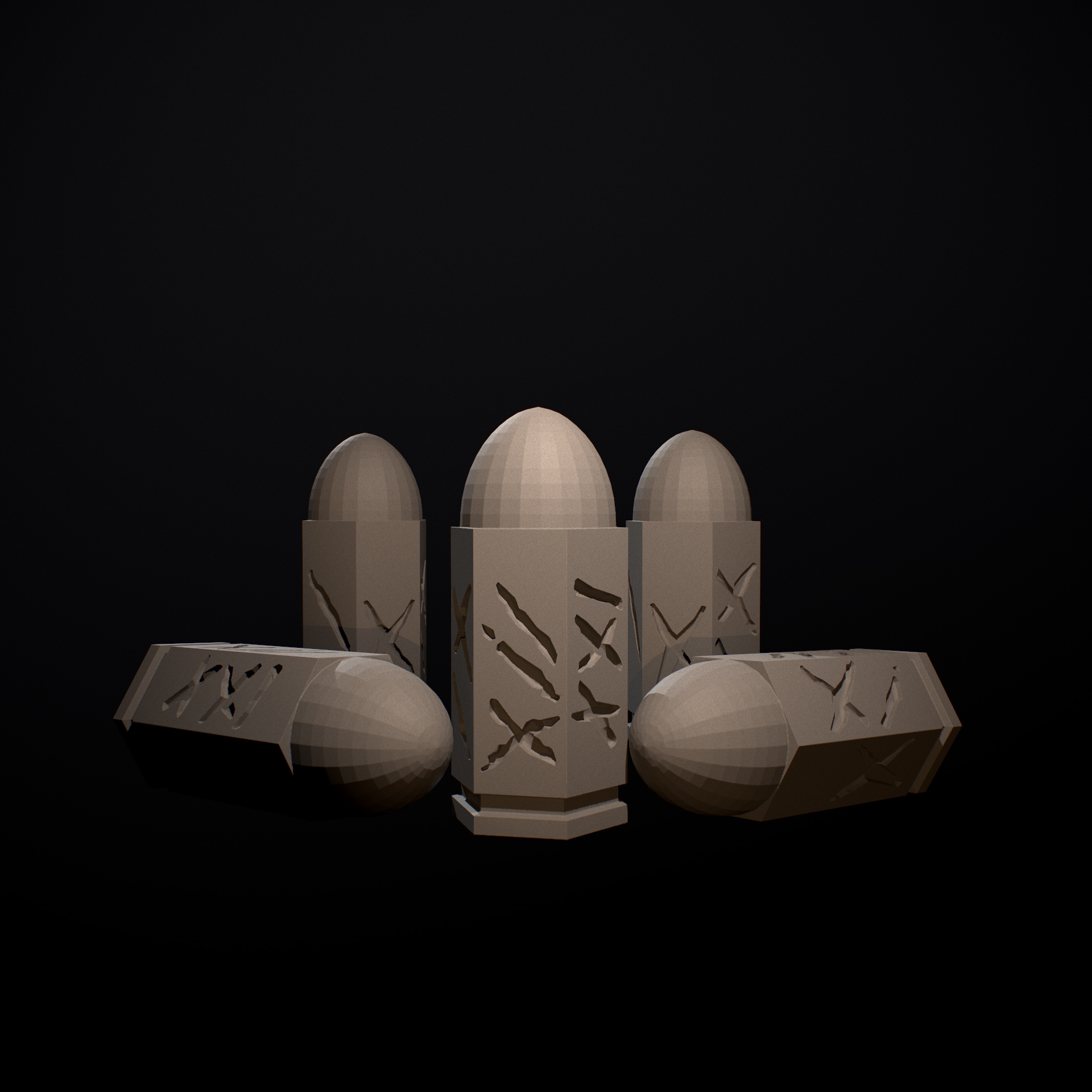 STL file Bullet says・3D print design to download・Cults