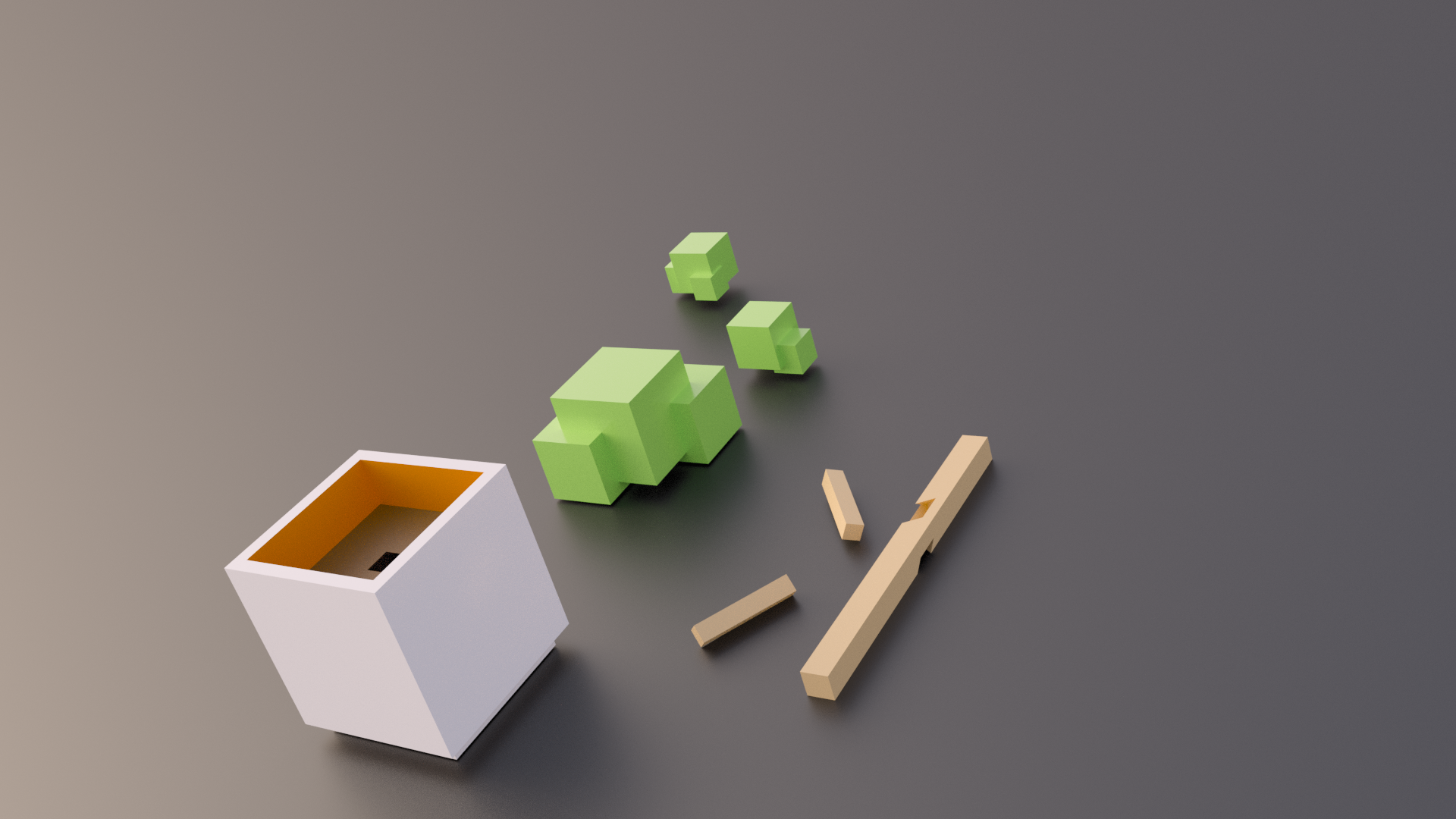 3D file Home Decoration (Modular Tree for Furniture) 🌳・Design to ...