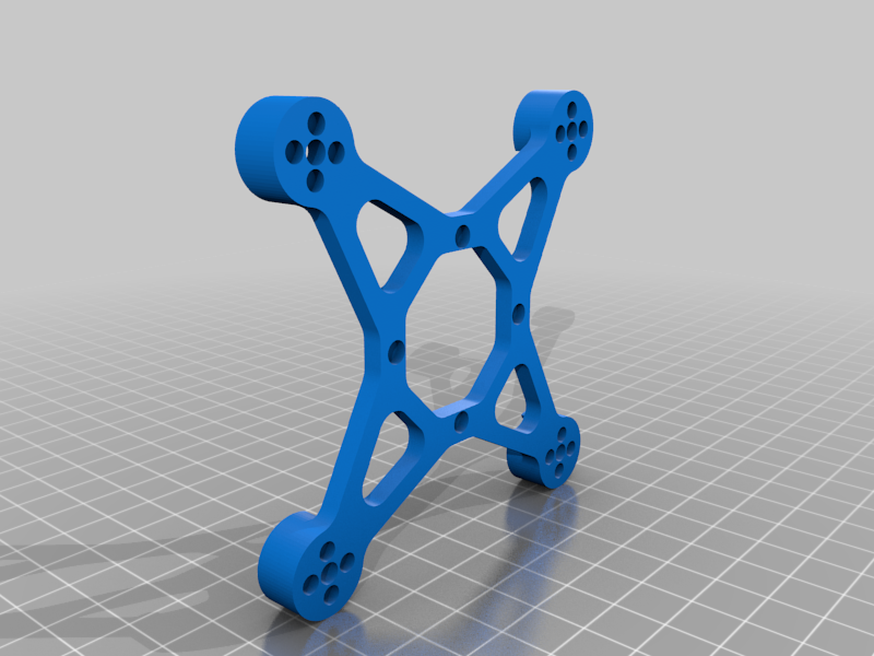 Free 3D file 100mm Whoop / Toothpick FPV Drone Frame 🦷・3D print object ...