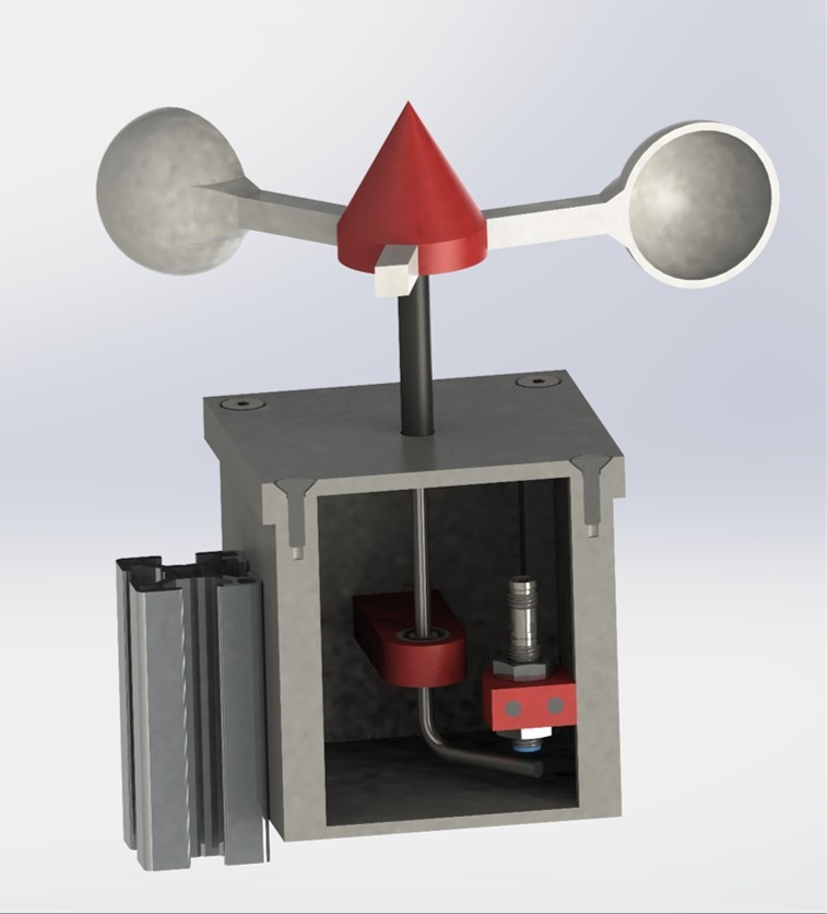 STL file anemometer・3D printing idea to download・Cults
