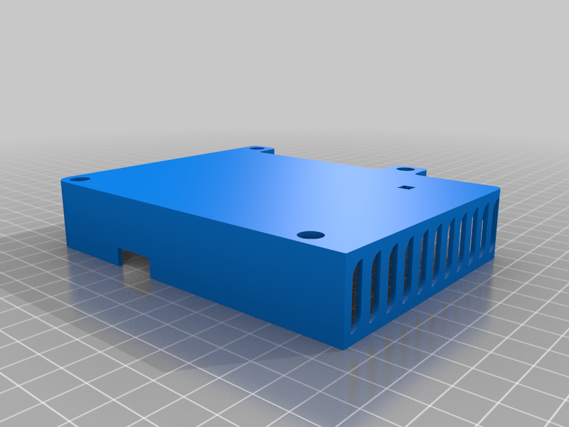 Free 3D file Raspberry pi 4 functional case w/ HDD subenclosure & vesa ...