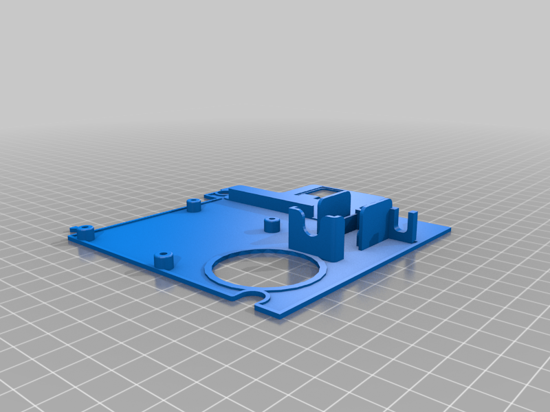 Free 3D file Raspberry pi 4 functional case w/ HDD subenclosure & vesa ...