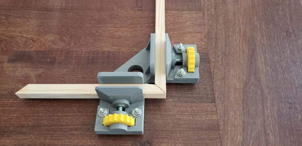 Free STL file 90 degree clamp for wood drawers and frames assembly (7 ...
