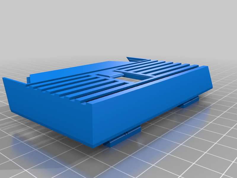 Free 3D file Raspberry pi 4 functional case w/ HDD subenclosure & vesa ...