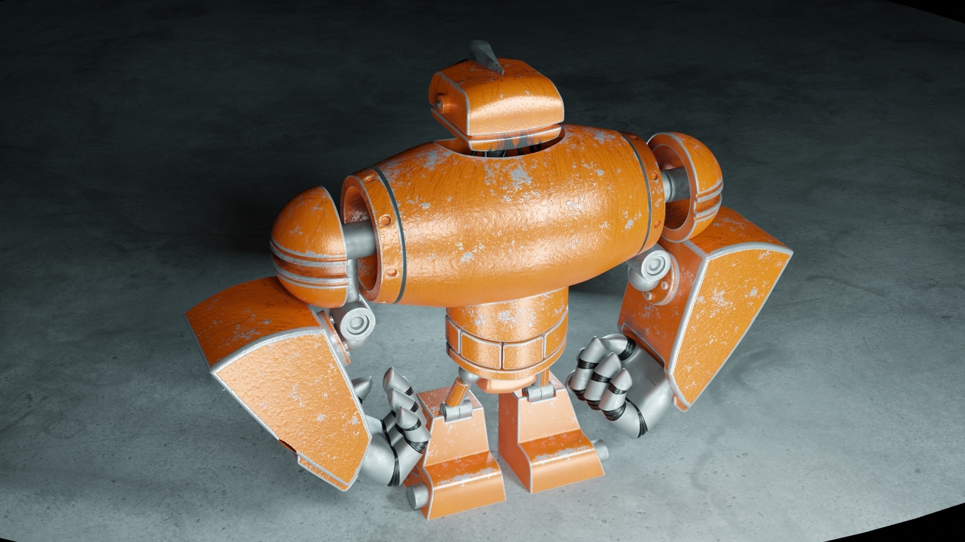 STL file Cyclops Robot・3D printer model to download・Cults