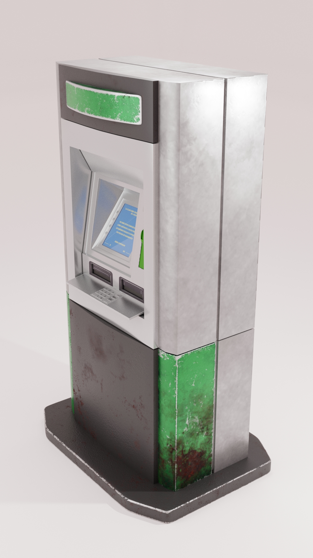 Fichier STL Terminal ATM Electonock 🏧・Idée pour impression 3D à ...