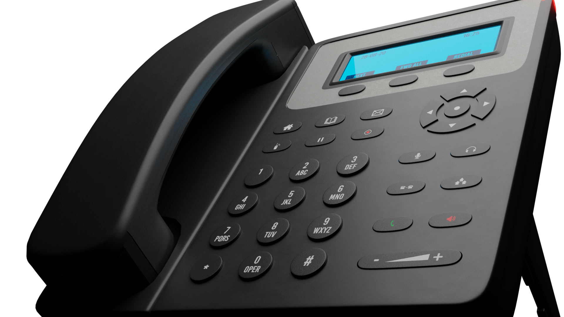 OBJ file Office Phone・Template to download and 3D print・Cults