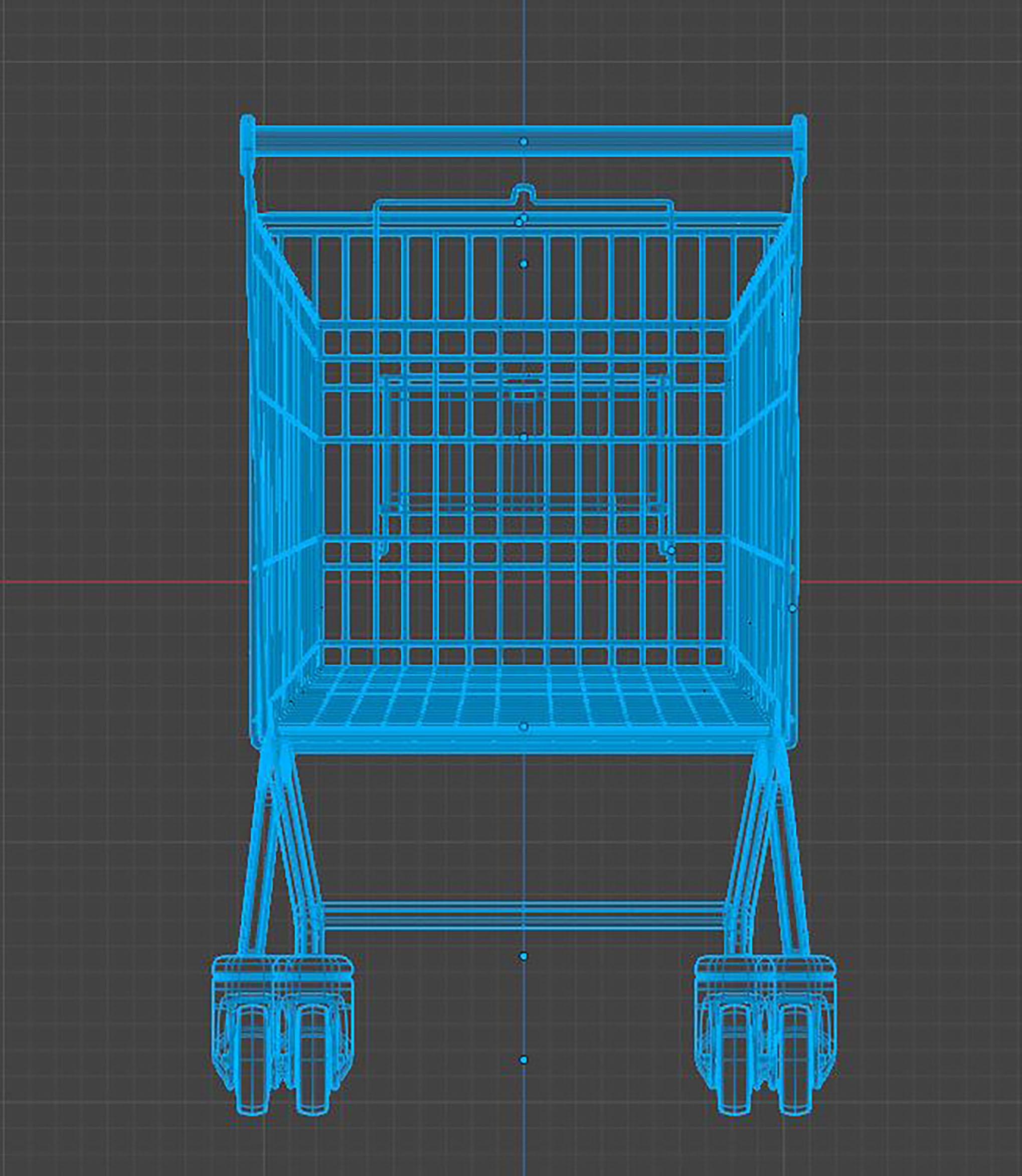STL file Shopping cart 🛒・3D printing design to download・Cults