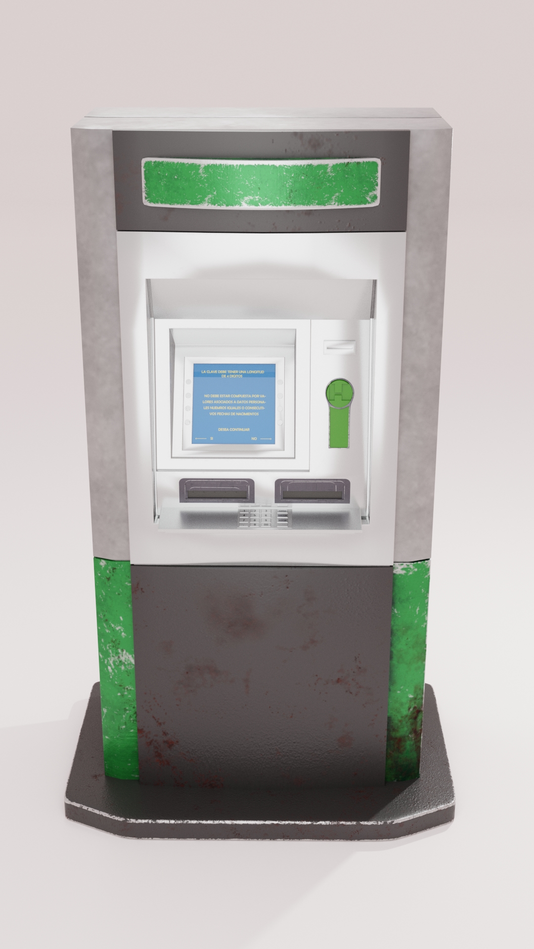 Fichier STL Terminal ATM Electonock 🏧・Idée pour impression 3D à ...