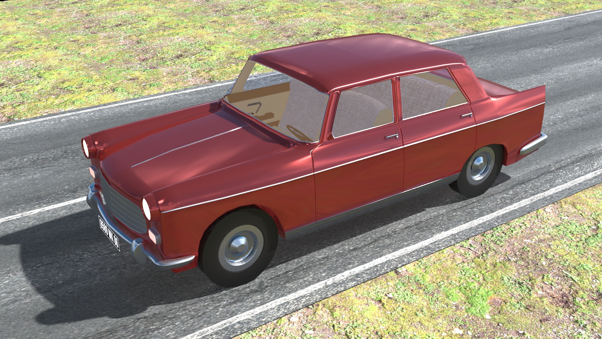 STL file Peugeot 404 car・Model to download and 3D print・Cults