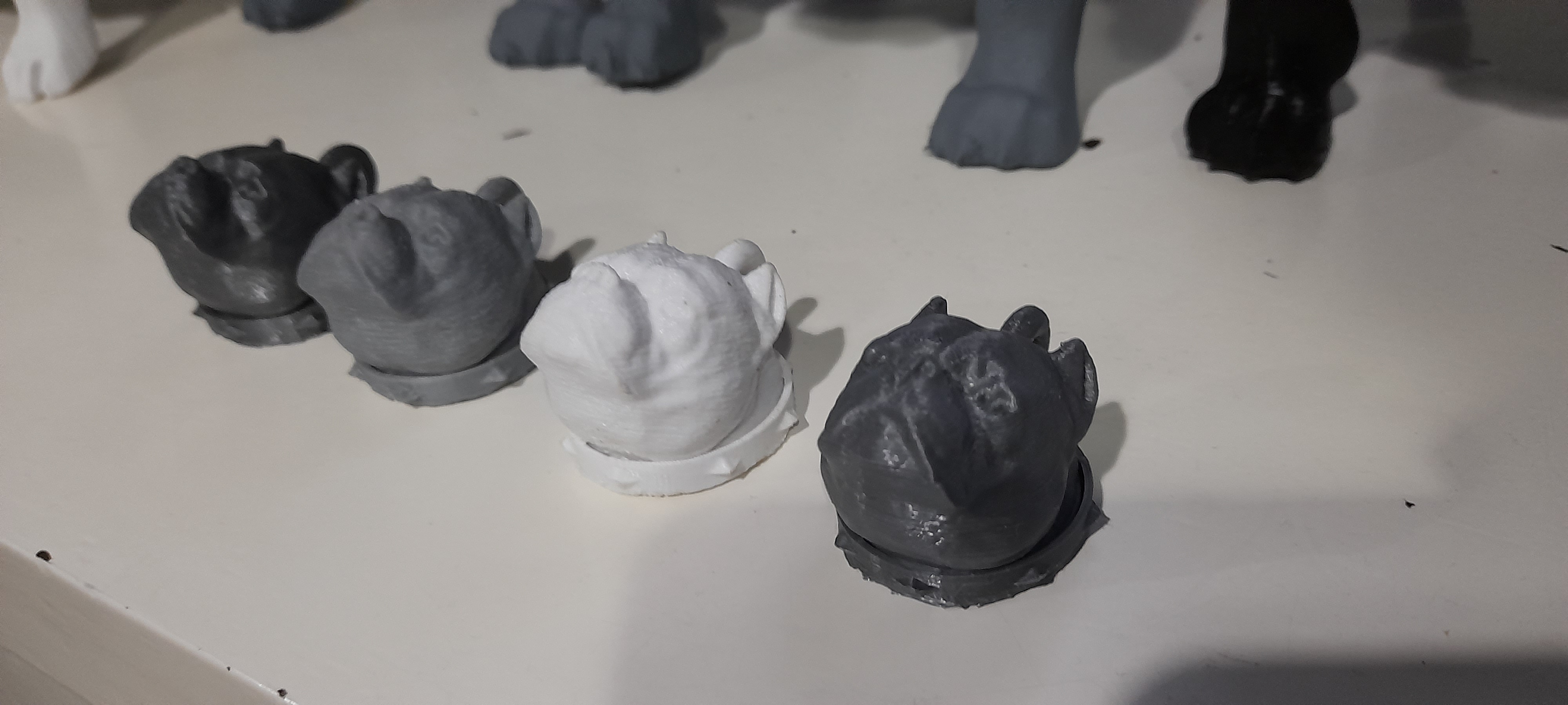 STL file American Bully key ring・3D printer design to download・Cults