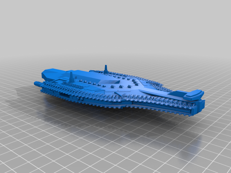 Free 3D file Space Battlecruiser CA-450・Model to download and 3D print ...