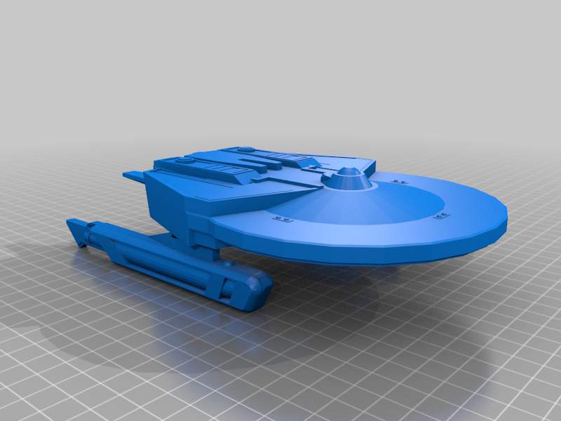 Free 3D file Star Trek TMP-Era Frigate・3D printing template to download・Cults