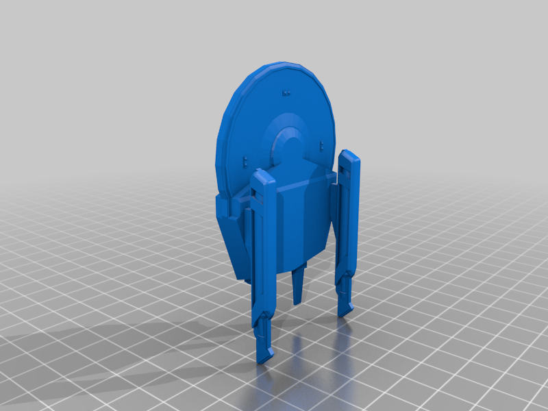 Free 3D file Star Trek TMP-Era Frigate・3D printing template to download・Cults