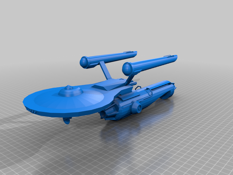 Free 3D file Star Trek TOS-Era Sensors Frigate・3D printable object to ...