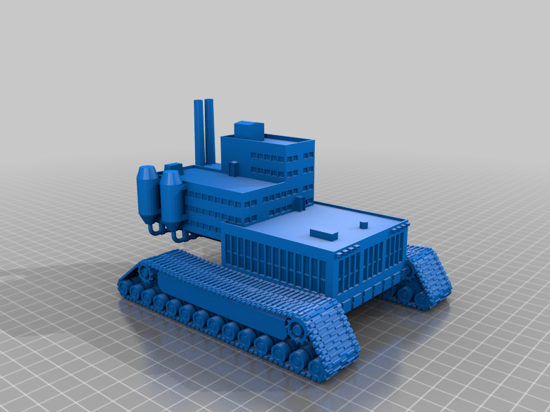 Free 3D file Mobile Mine and Factory Complex・3D printing template to ...